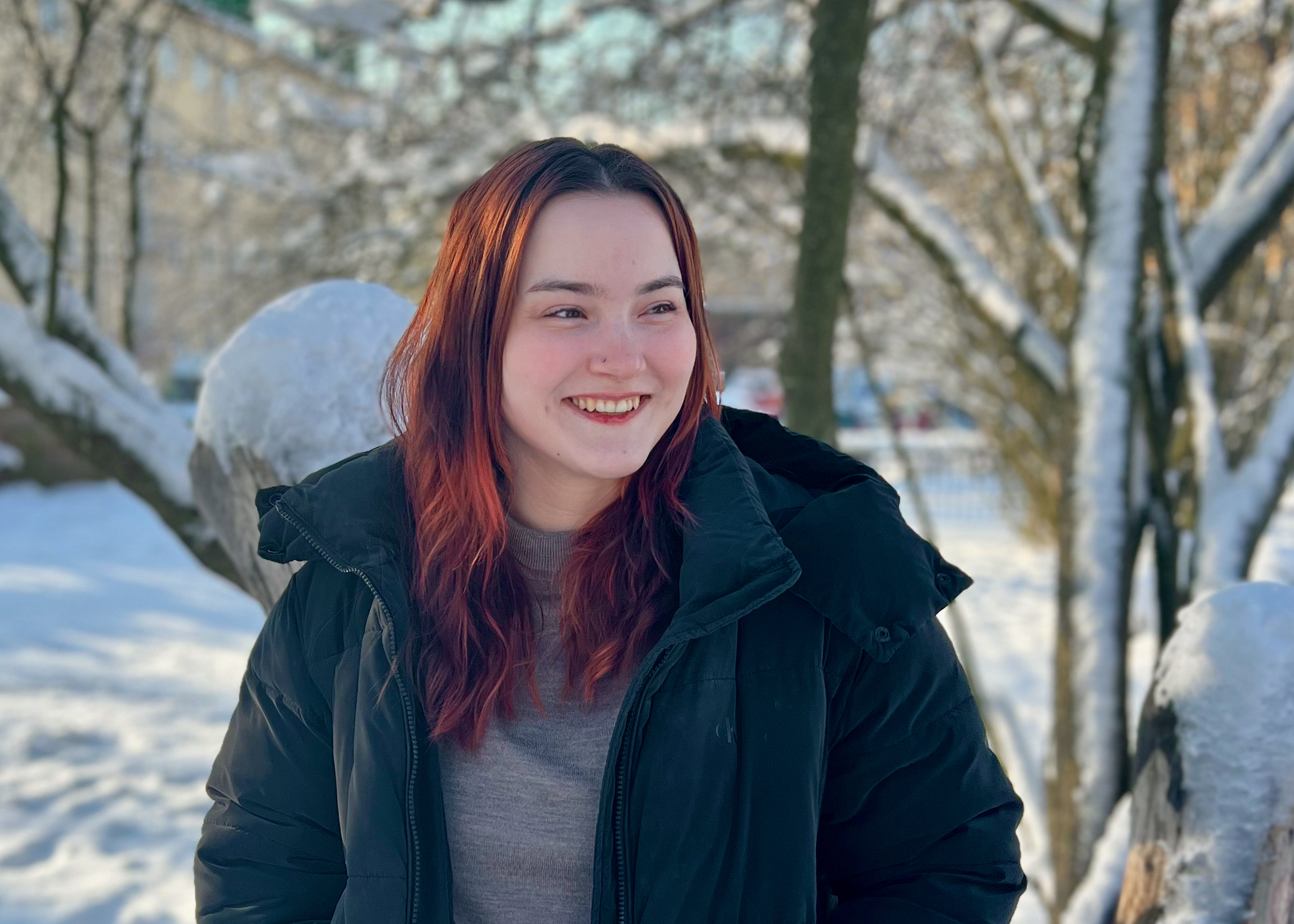 Communications trainee Emma Mileva has two main passions: social media ...